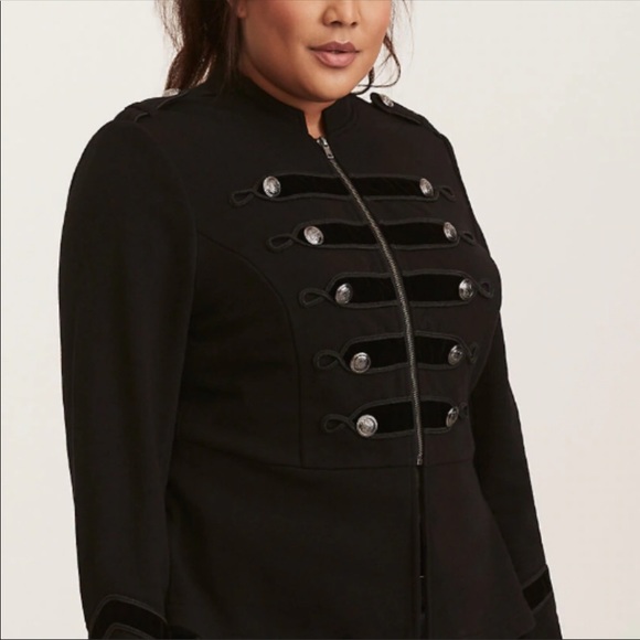 torrid | Jackets & Coats | New Torrid Olive Green Military Style Jacket ...